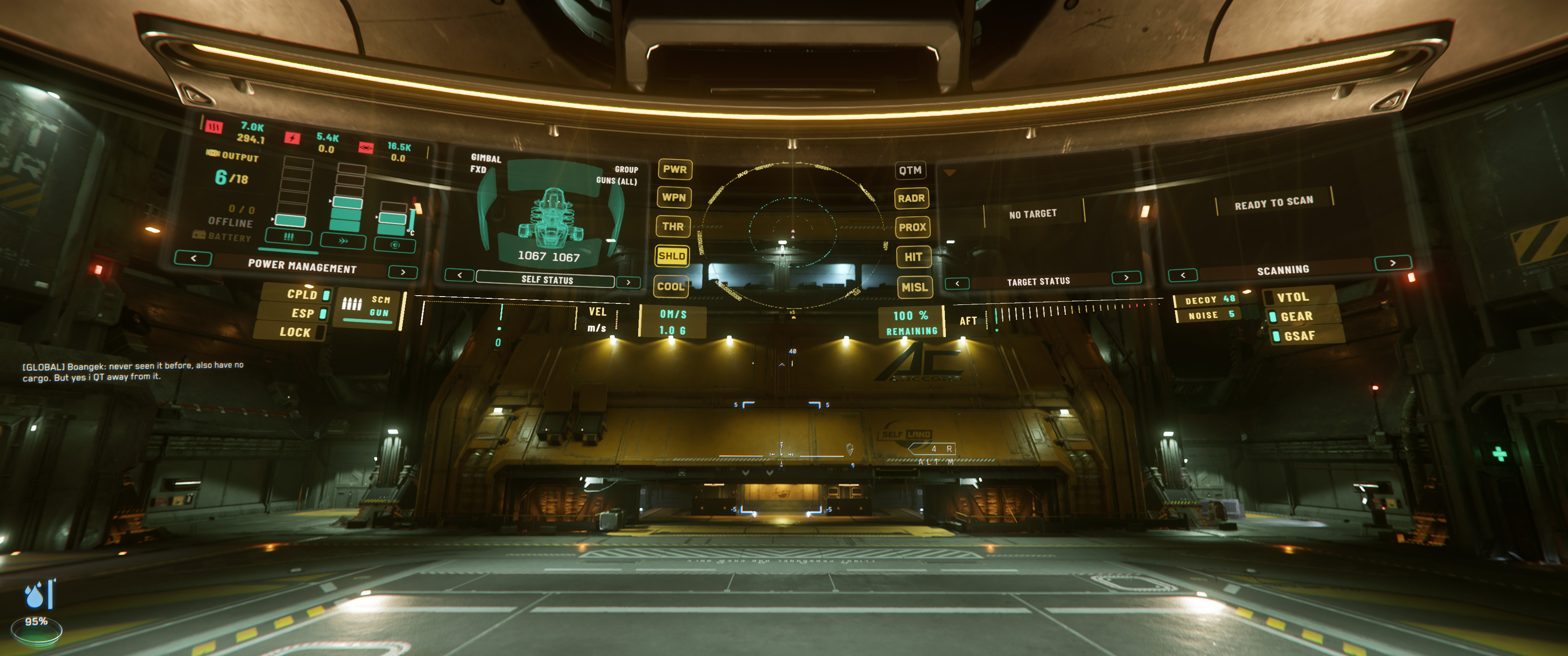 New HUD & QT fuel tank (3.24.3 9423704 LIVE) - Star Citizen Spectrum