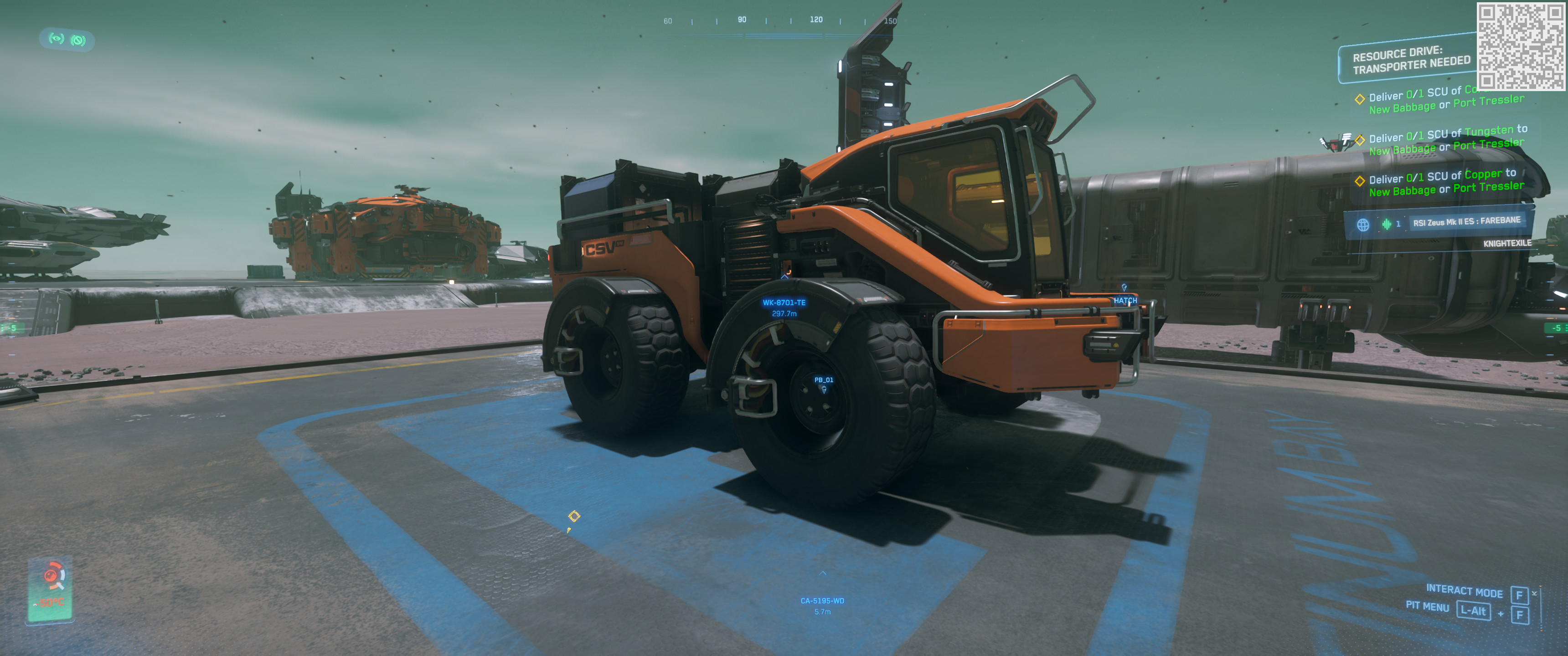 Resource Drive Initial Mission Workaround - Star Citizen Spectrum