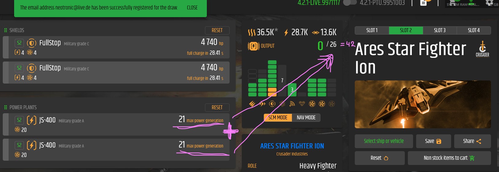 OK CIG... Ares ION 4.2.1 - Star Citizen Spectrum