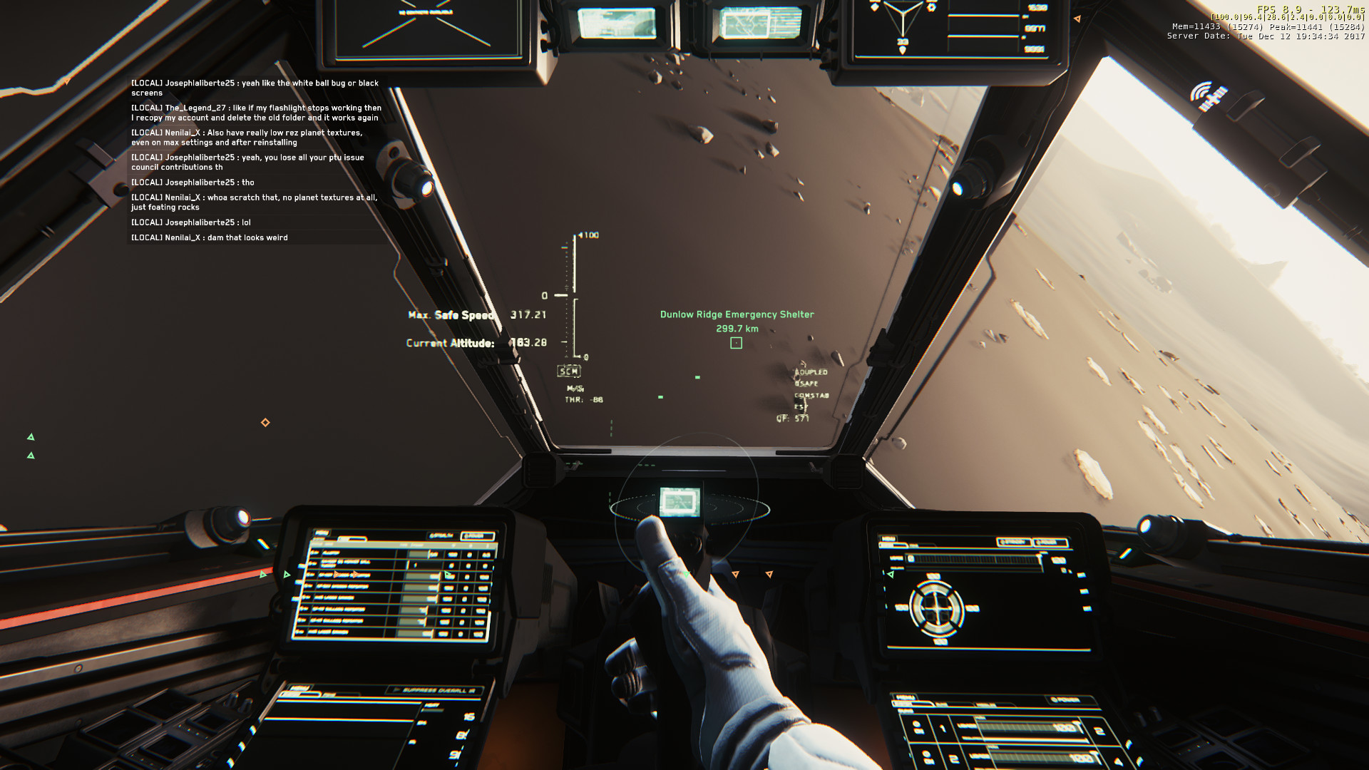 BUG: Planet Textures Missing - Star Citizen Spectrum