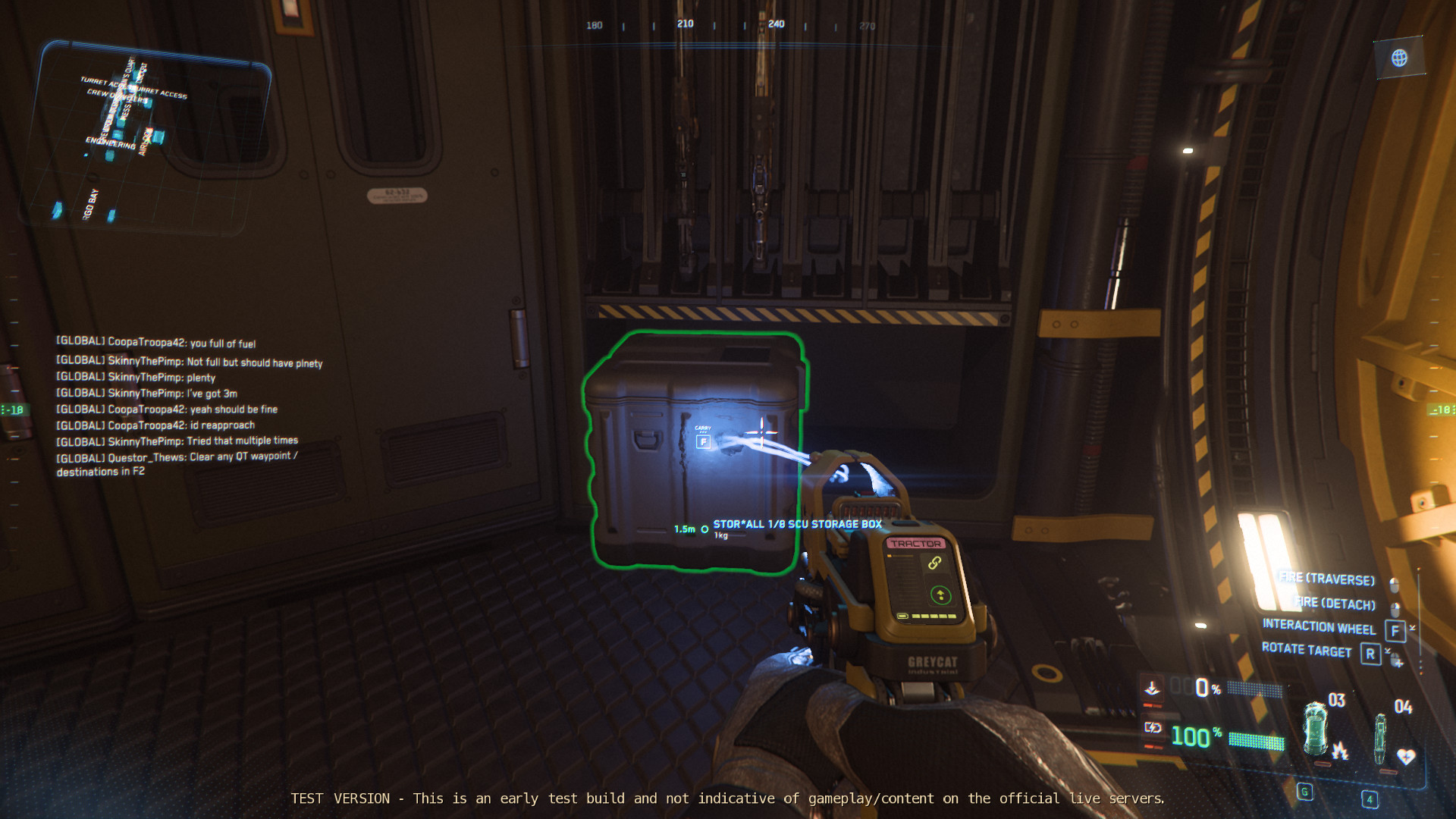 Corsair locker area needs a mag grid slot for the 1/8th, because it ...