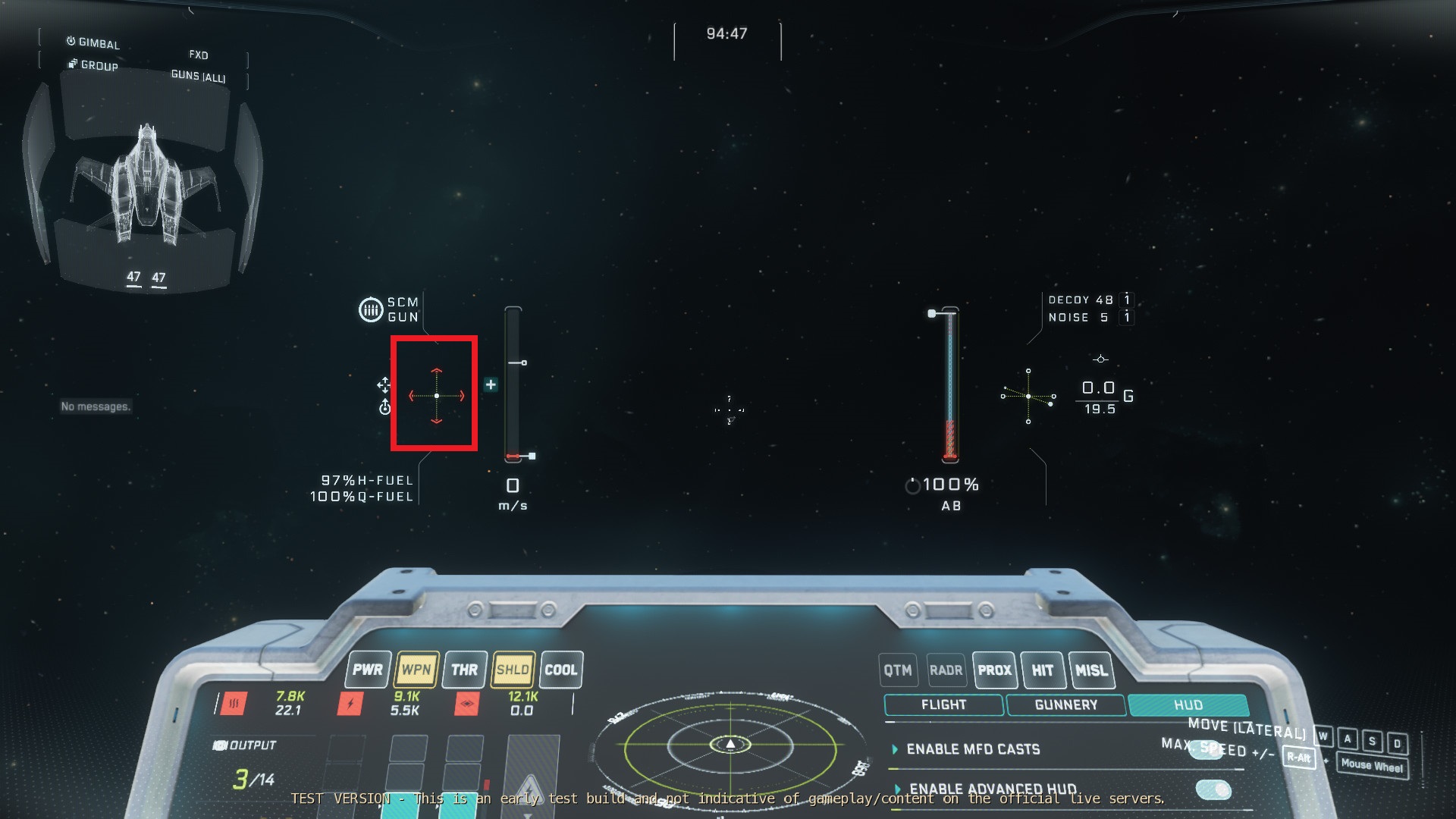 [4.0 EPTU Feedback] Advanced Flight HUD - Star Citizen Spectrum