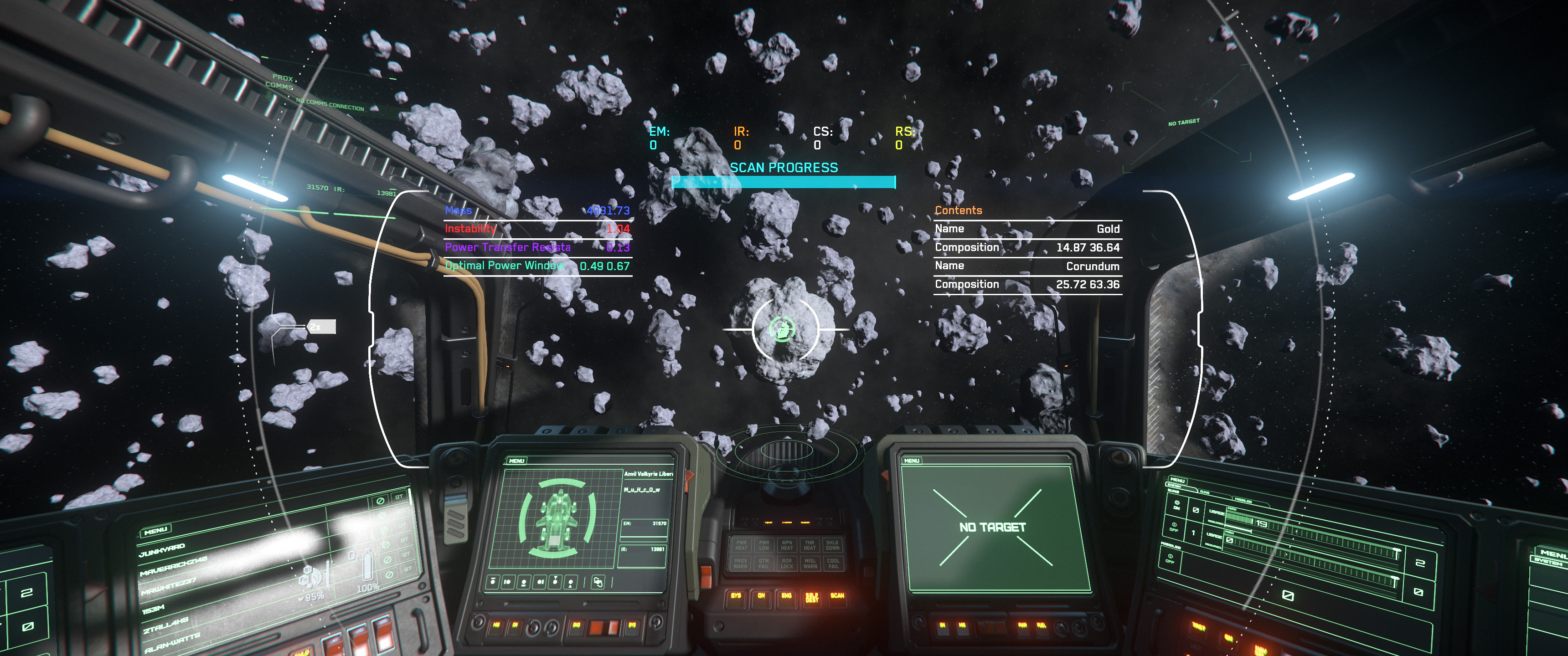 I did not know - But the Valkyrie can scan for minerals [3.9.1] - Star ...