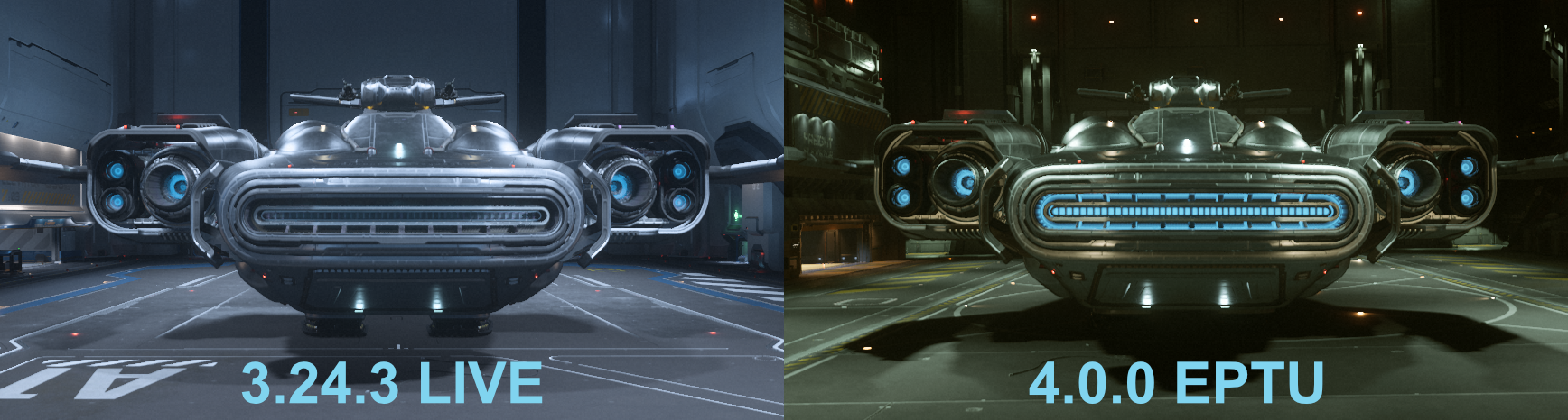 Starlancer Engine VFX are looking good in 4.0 - Star Citizen Spectrum