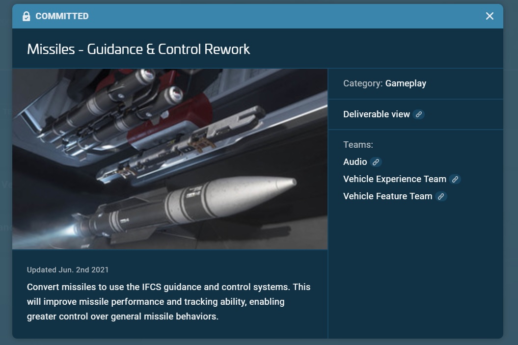Missiles - Star Citizen Spectrum