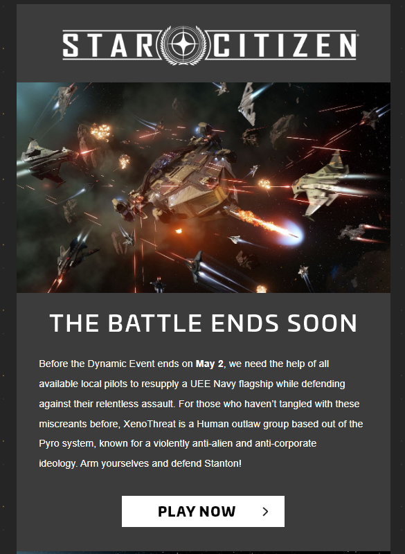 Don’t Miss Out: Defend Stanton - Star Citizen Spectrum