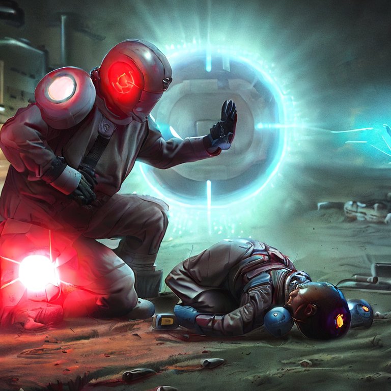 2-handed Medic shield - Star Citizen Spectrum