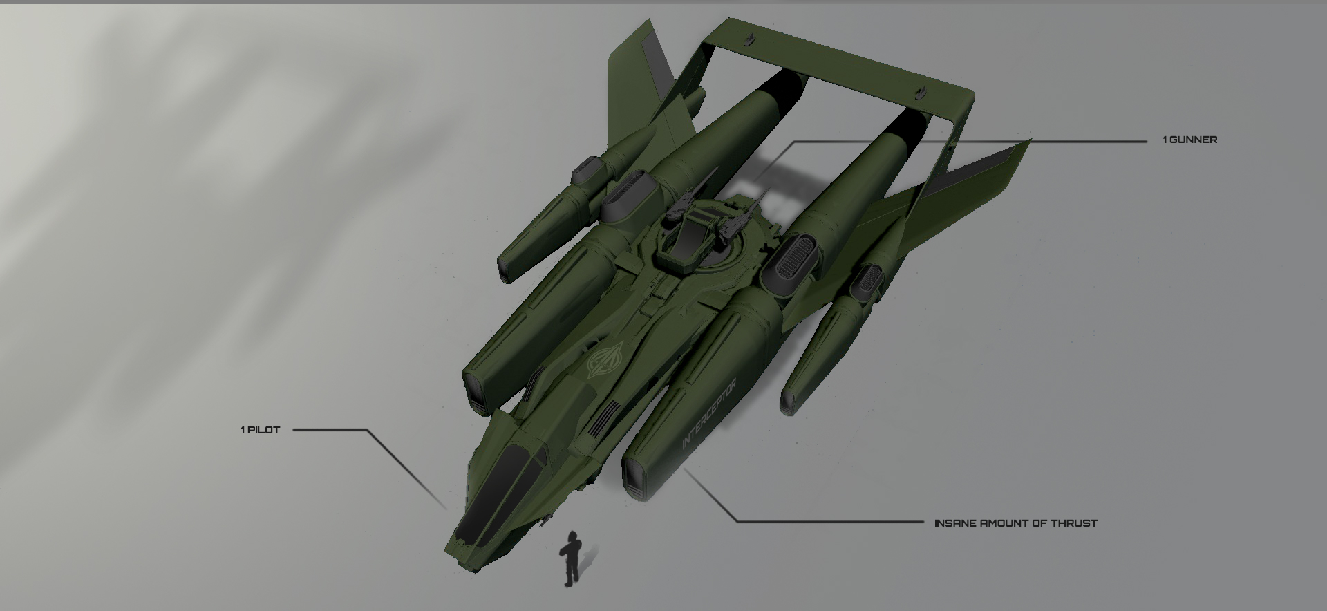 Anvil Interceptor - Star Citizen Spectrum