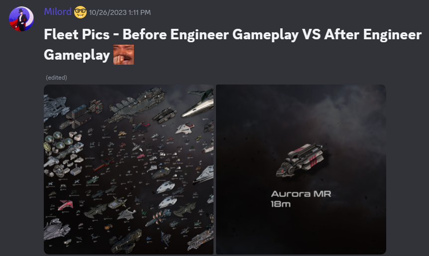 Now is the time to reshare this fleet meme - Star Citizen Spectrum