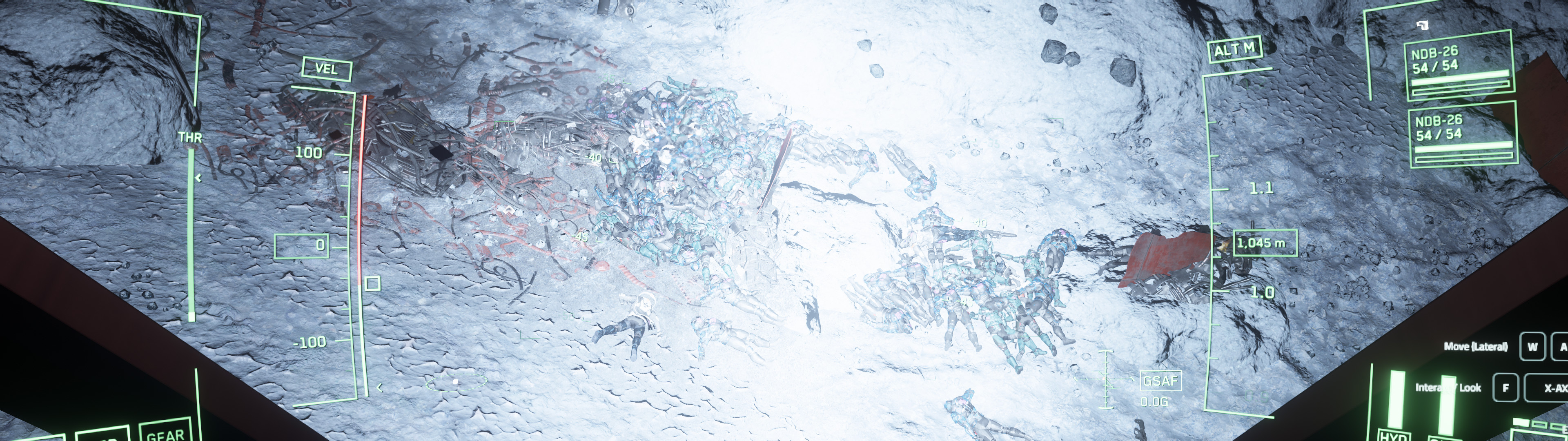 Enemy bodies piling up at derelict - Star Citizen Spectrum