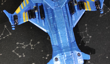 Gladius - Invictus Blue and Gold Paint (3D Printed) – Community Hub