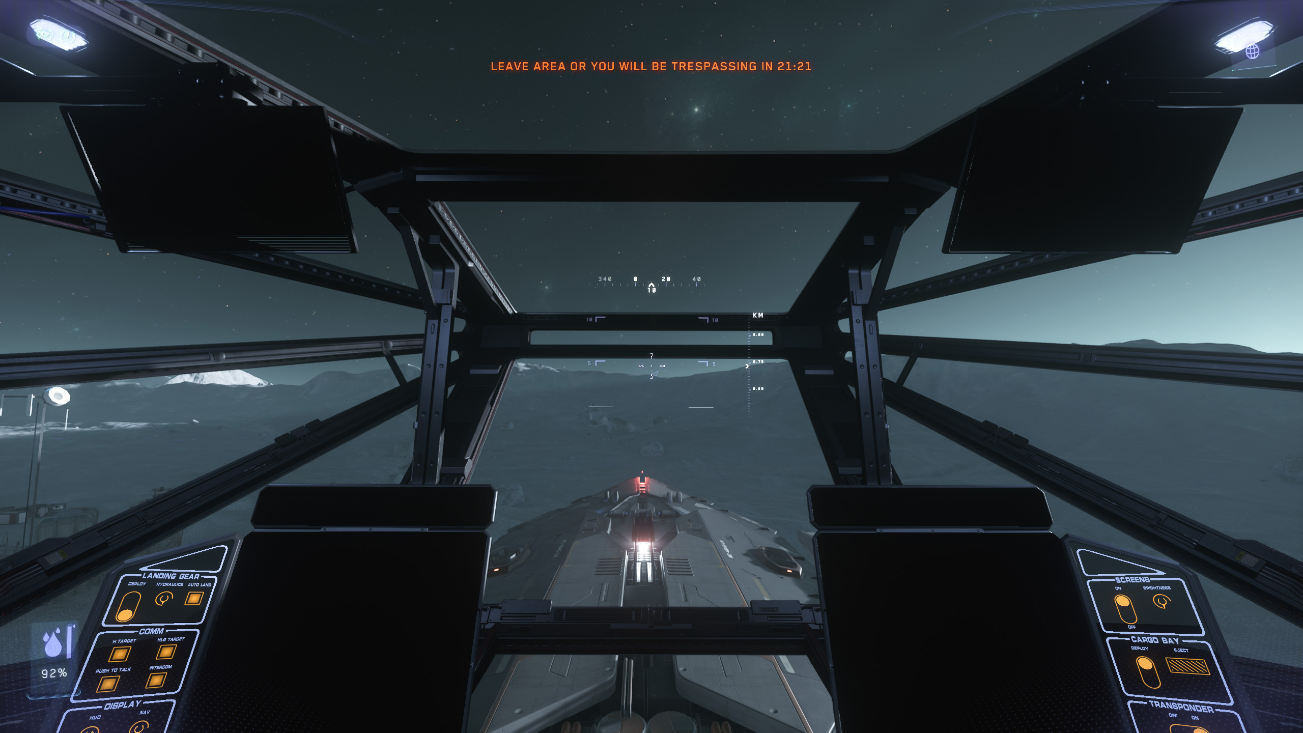 POV Perseus Cockpit (Copium) - Star Citizen Spectrum