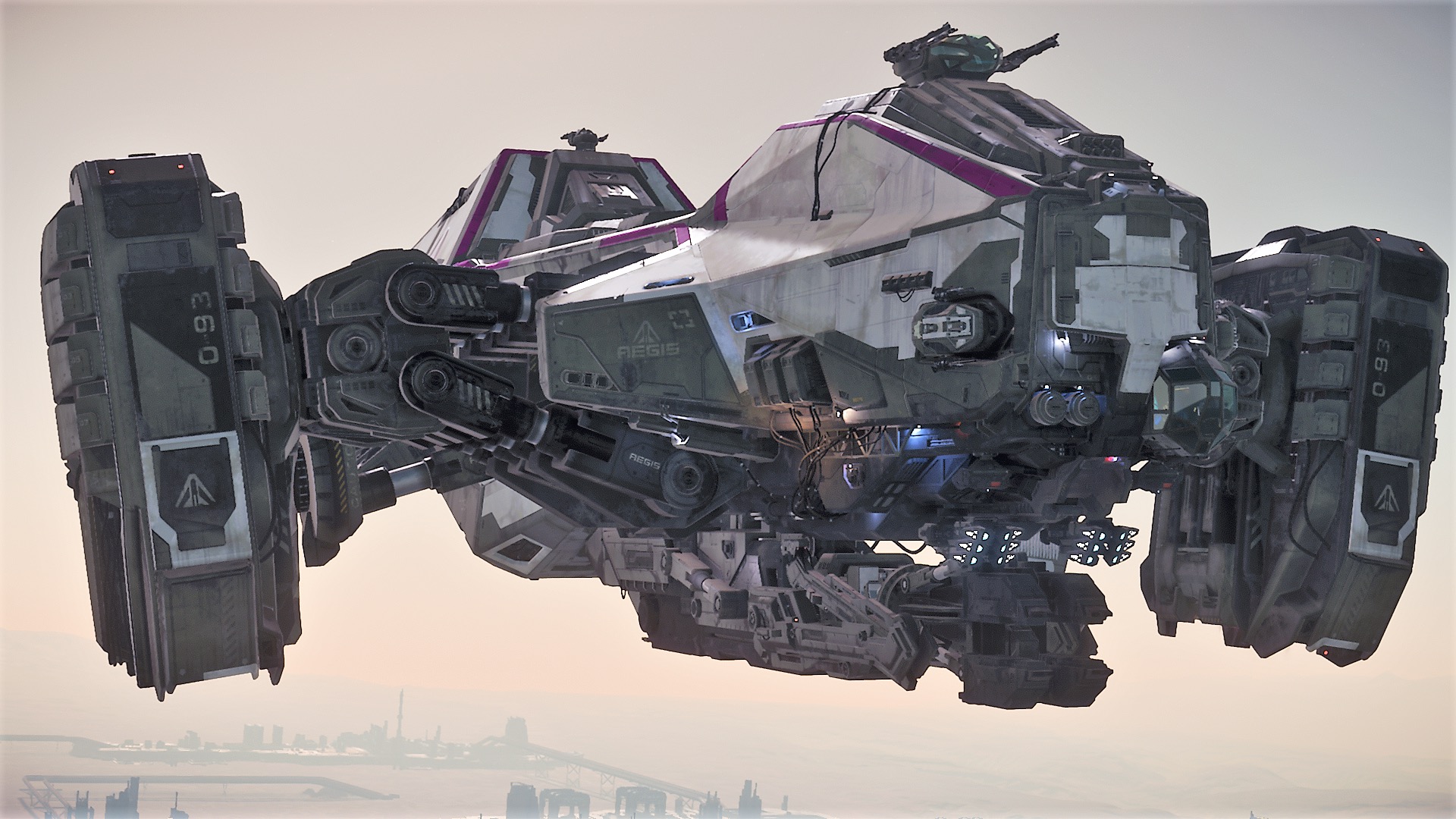 Aegis Reclaimer - in game screenshots - Star Citizen Spectrum