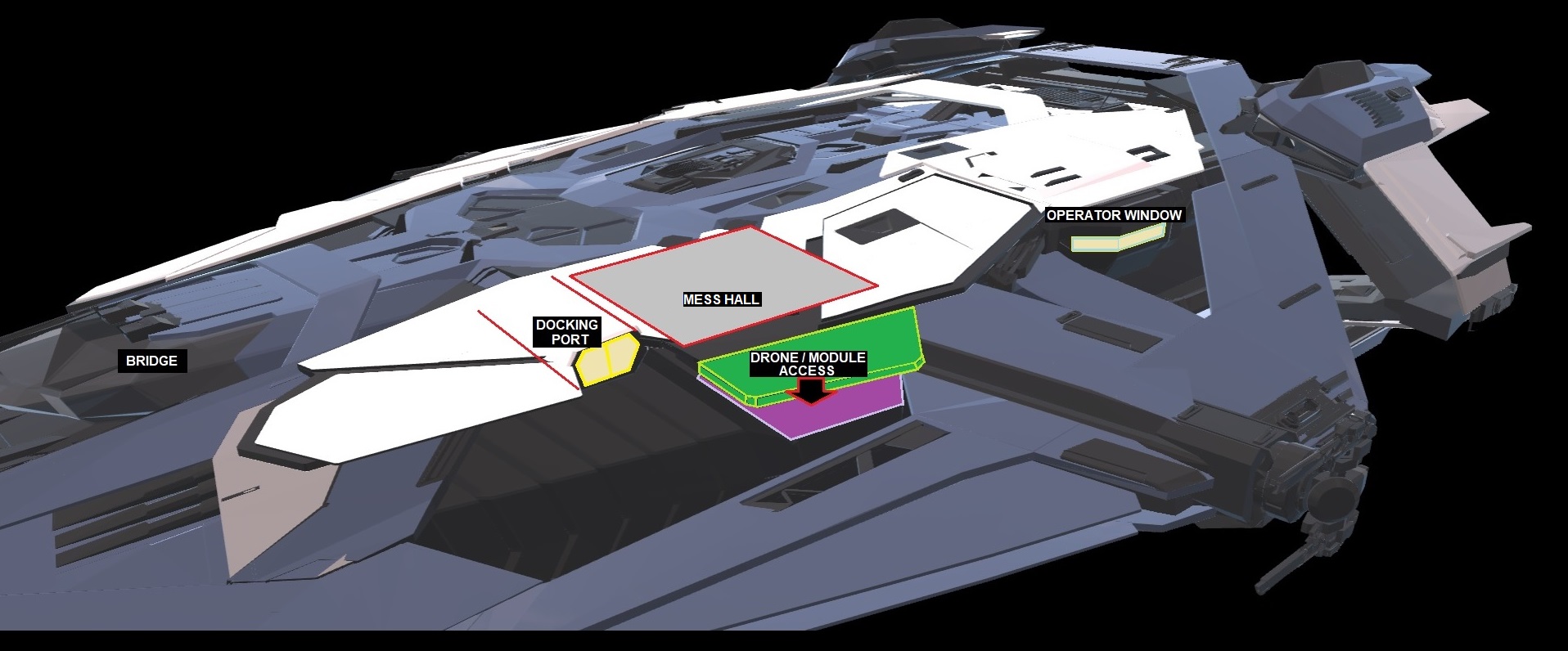 I Found a Roof Drone entry/exit port for the Galaxy Module - Star ...