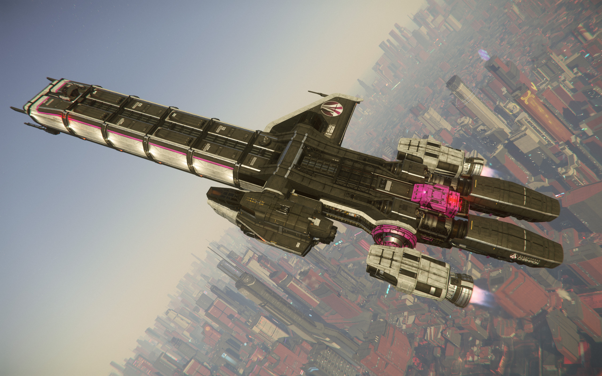 Pink reclaimer, seriously? - Star Citizen Spectrum