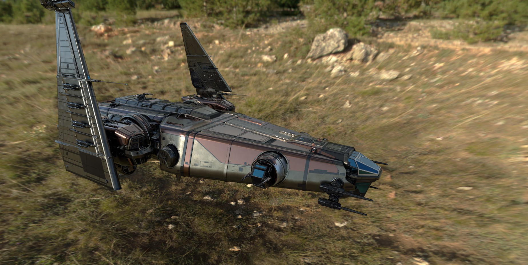 Drake Corsair Dark Pirate Edition 0.1 - Star Citizen Spectrum