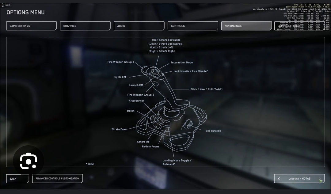 HOSAS Peripheral Graphical Cheat Sheet - Star Citizen Spectrum