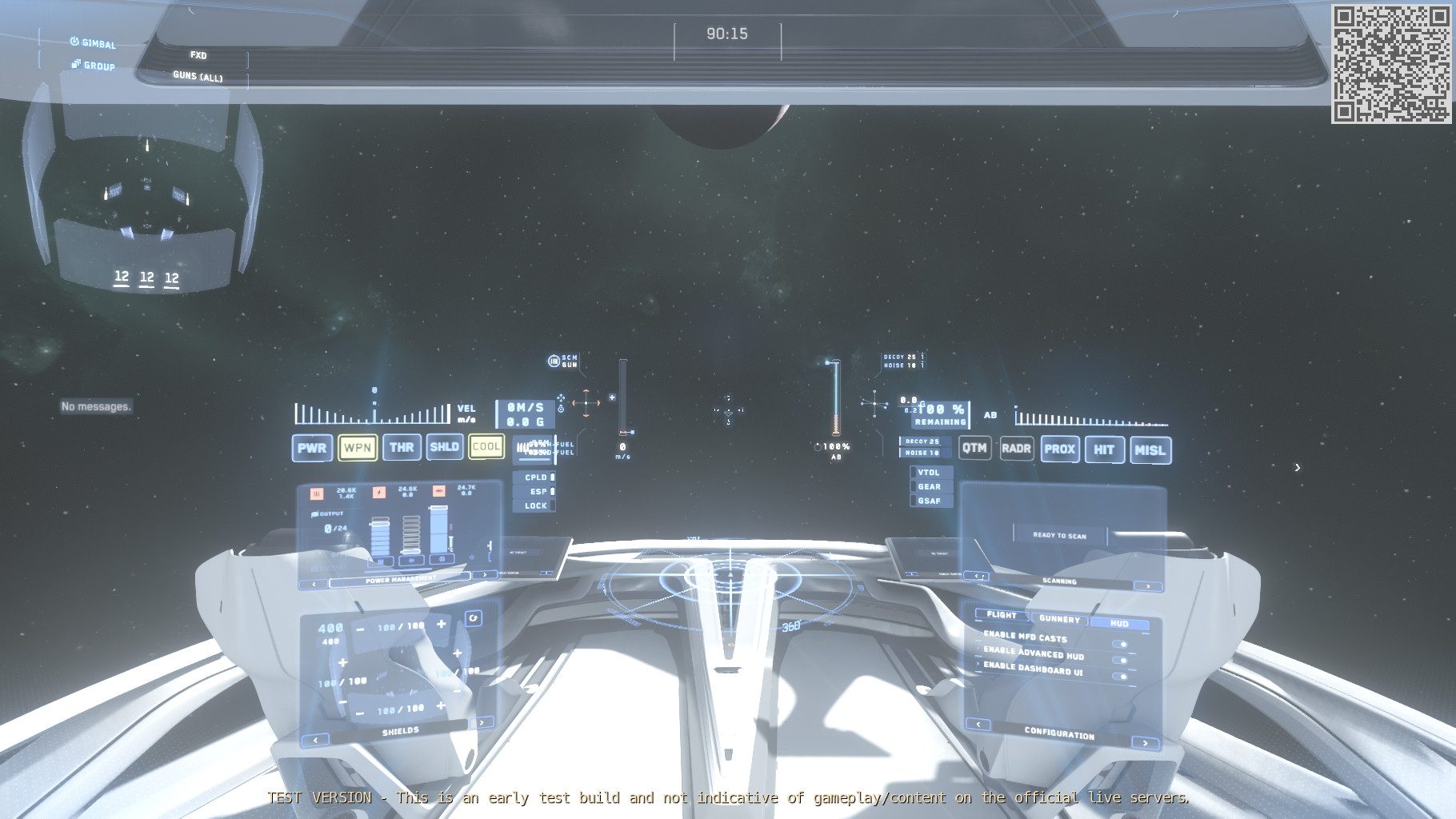 [4.0 EPTU Feedback] Advanced Flight HUD - Star Citizen Spectrum