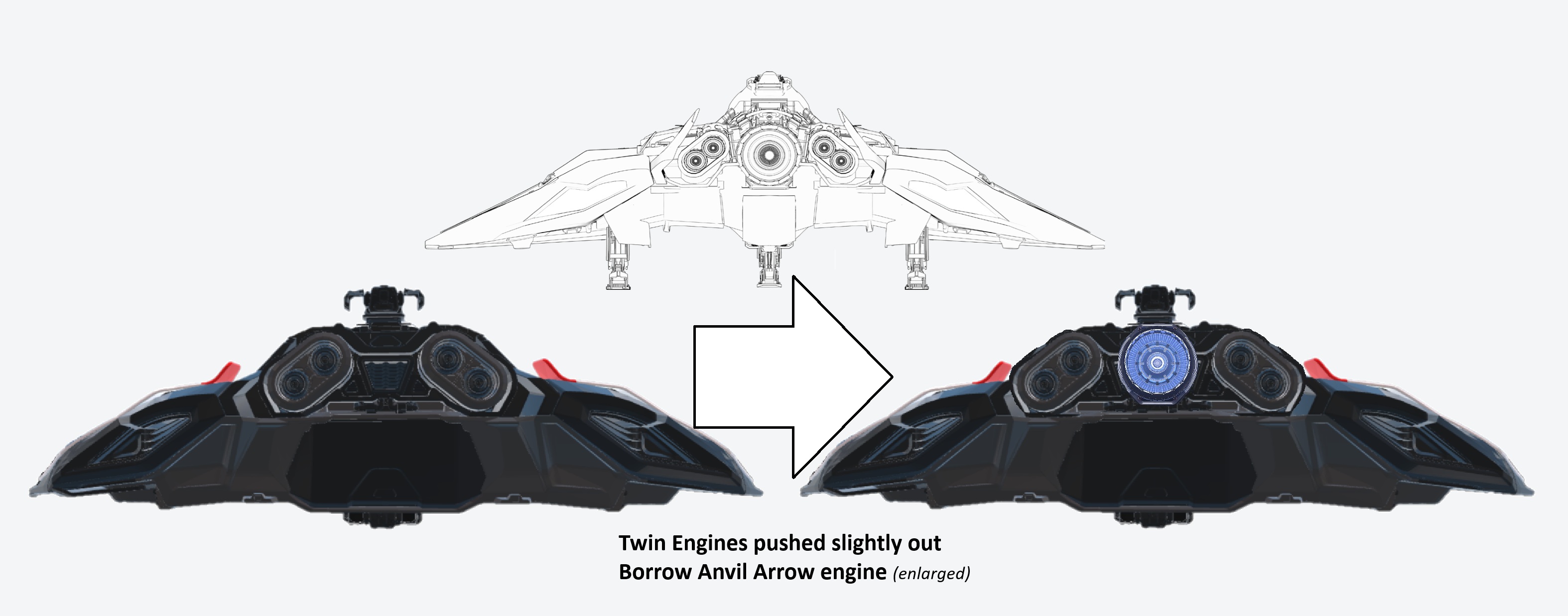 Collaboration with Anvil to supply the big round engine to the Crusader ...