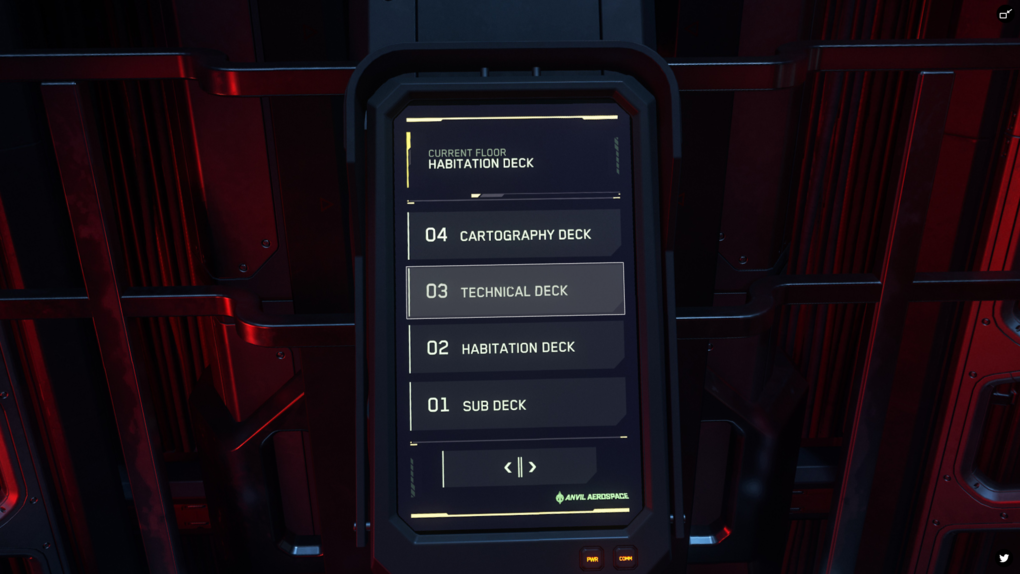 Anvil Carrack Virtual (panoramic) tour – Community Hub