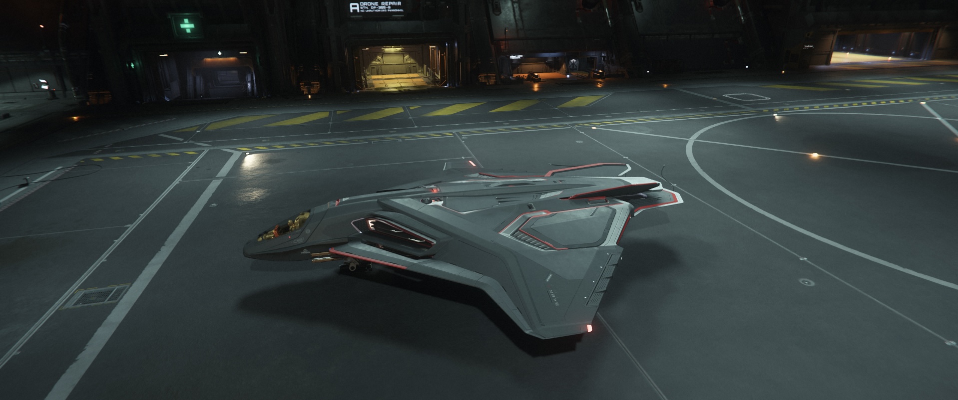Sabre Firebird with Firebreak Paint, FYI - Star Citizen Spectrum