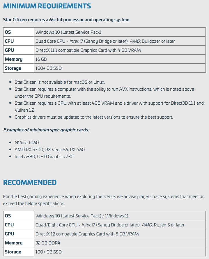 What server for AirGPU? - Star Citizen Spectrum