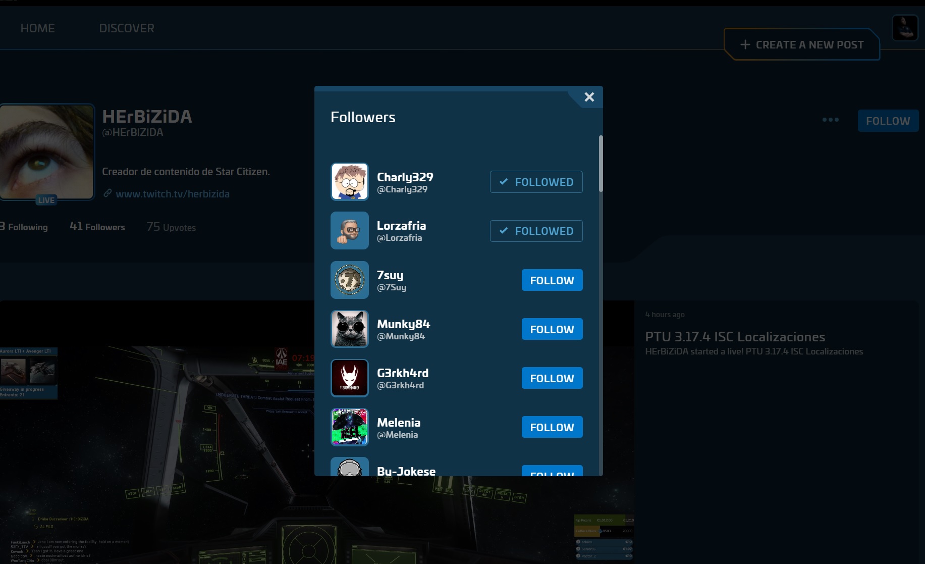 Community Hub v1.19.0 Patch Notes - Star Citizen Spectrum