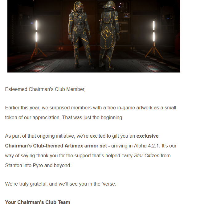 Thank you so much CIG. Concierge Members are finally recognized. - Star ...