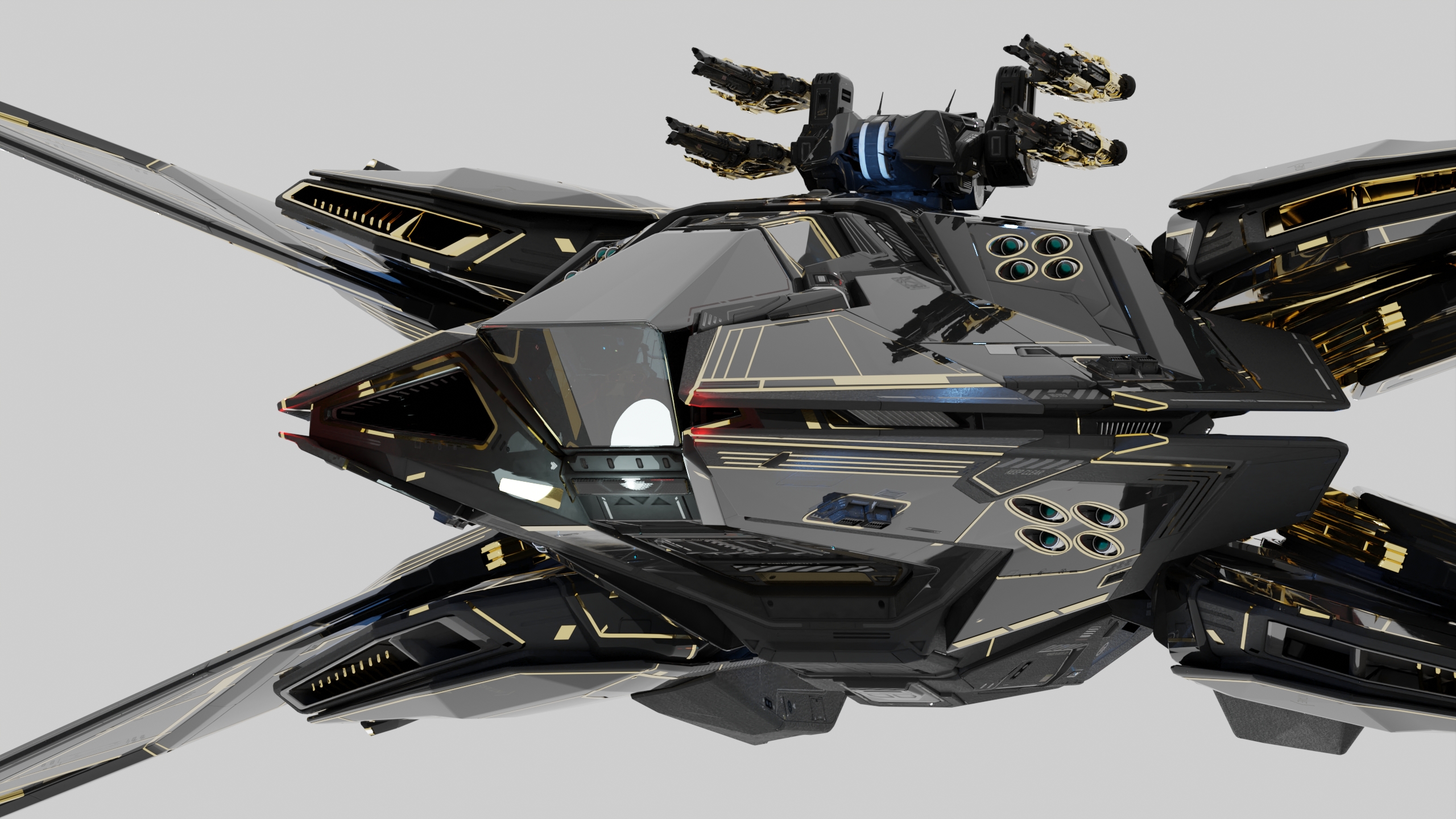 Scorpius blender render skin - Star Citizen Spectrum