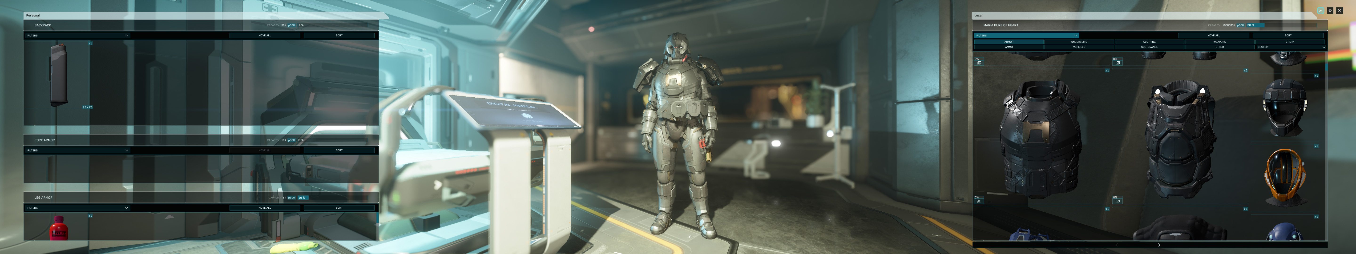 3x 27inch 5760x1080 Inventory Screens Huge Star Citizen Spectrum 3x 27inch 5760x1080 Inventory Screens Huge Star Citizen Spectrum
