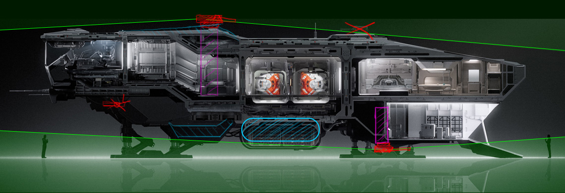 Vulcan turret placement suggestion - Star Citizen Spectrum
