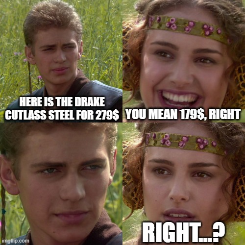 Drake Cutlass Steel Price - Star Citizen Spectrum