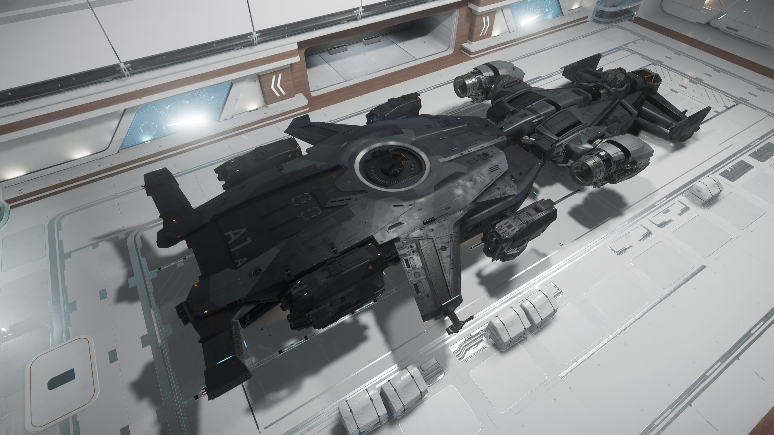 Introducing the Dranvil Cutass Vlak cargo and troop gunship (modular ...