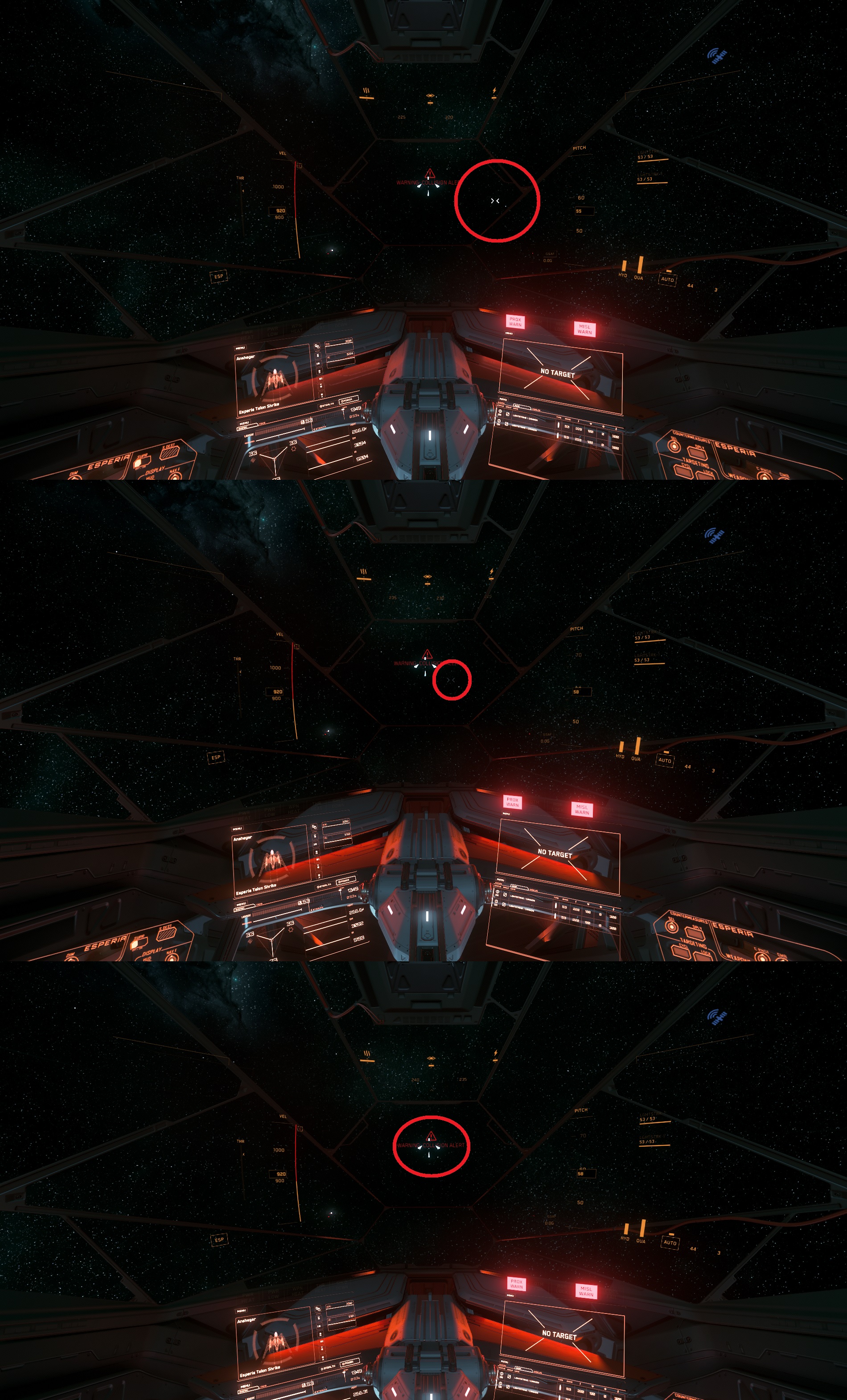 Please return the old move vector on ship HUD. - Star Citizen Spectrum