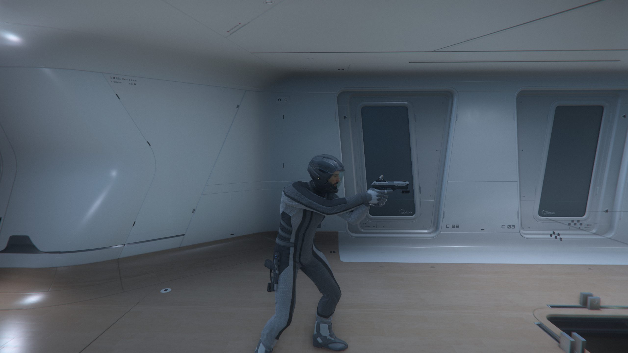 Aim Down Sight Animation for Pistol - Star Citizen Spectrum