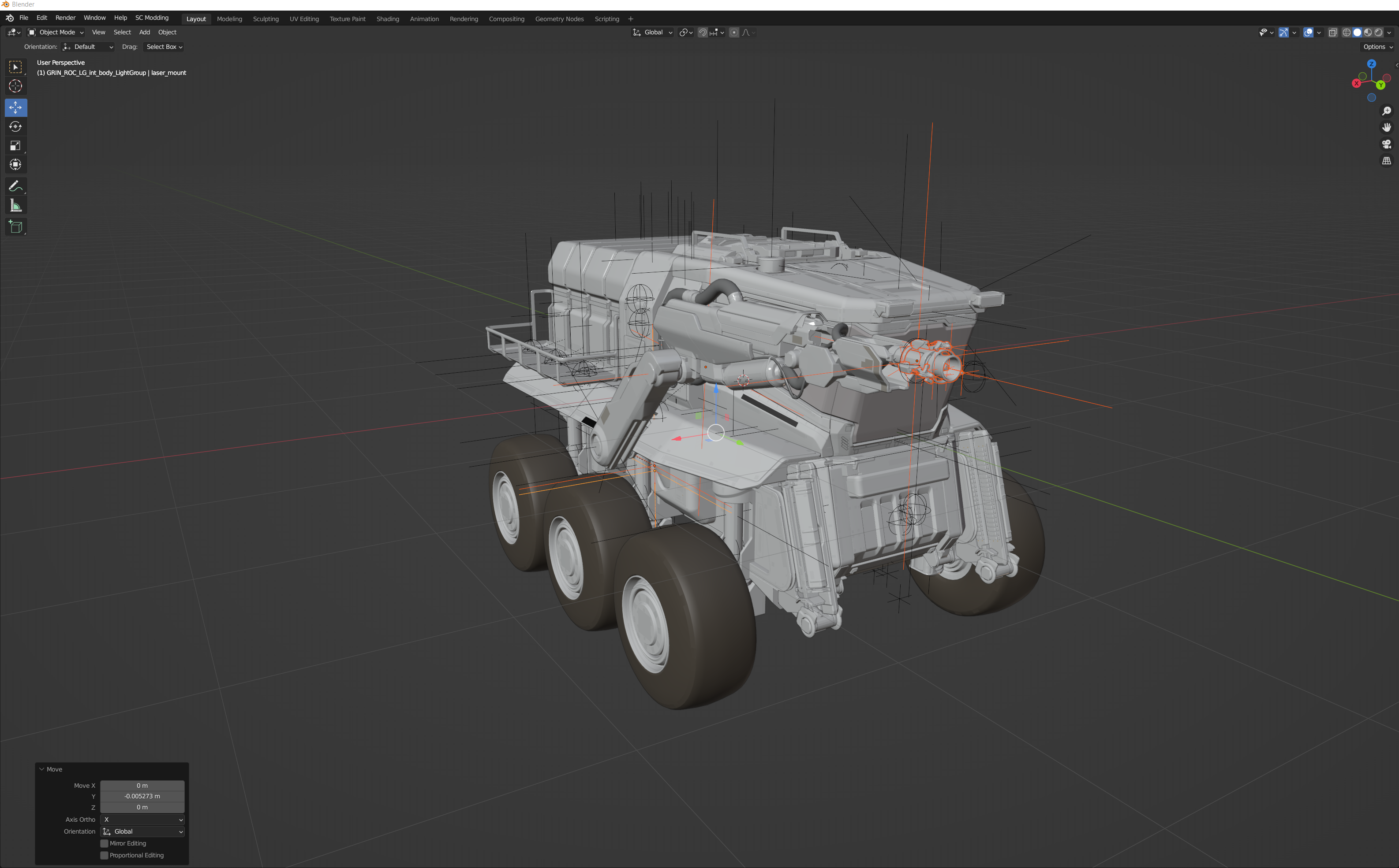 mule with Multi-tool arm - Star Citizen Spectrum