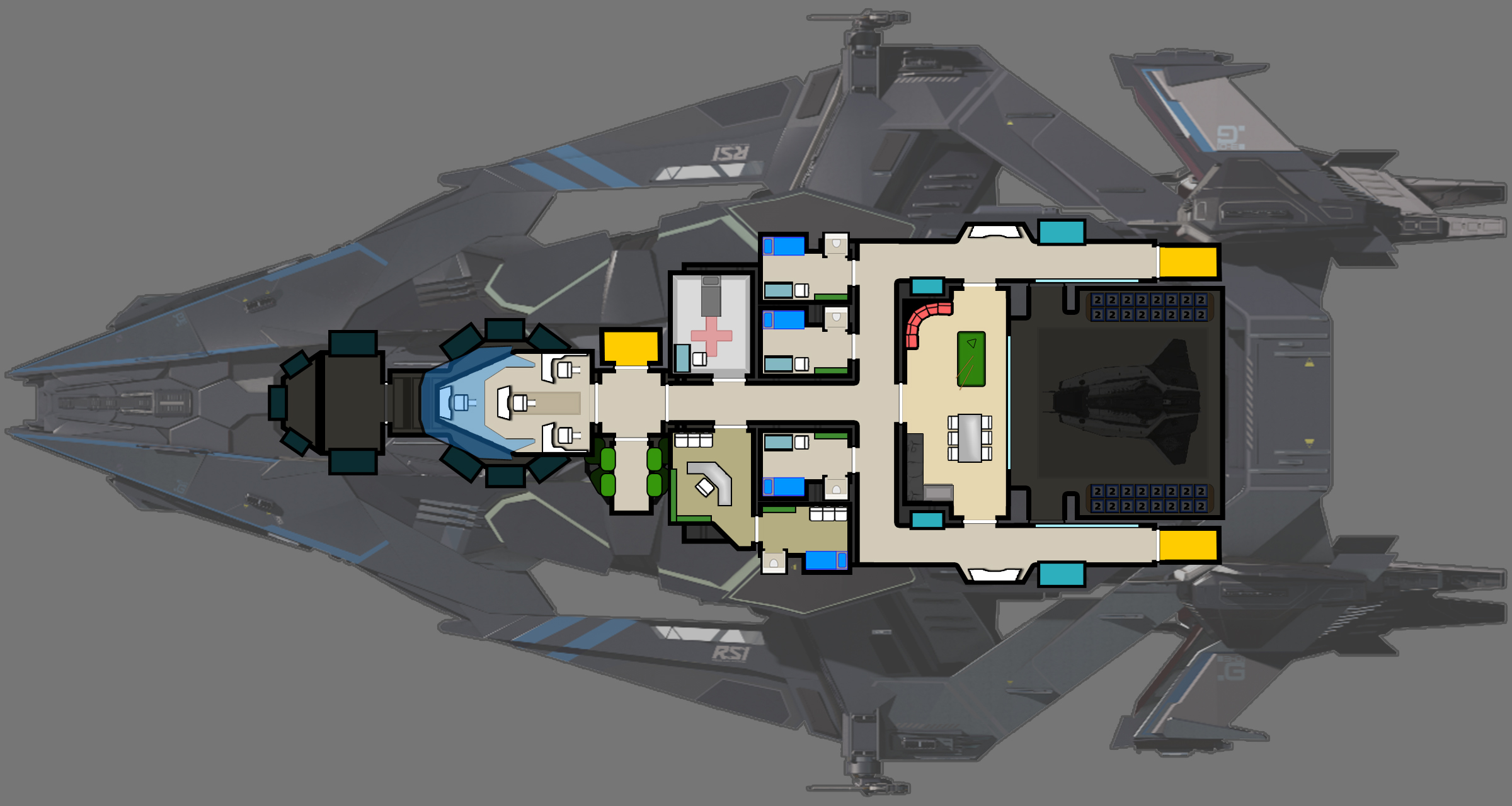 RSI Galaxy Interior Re-Design Ideas - Star Citizen Spectrum