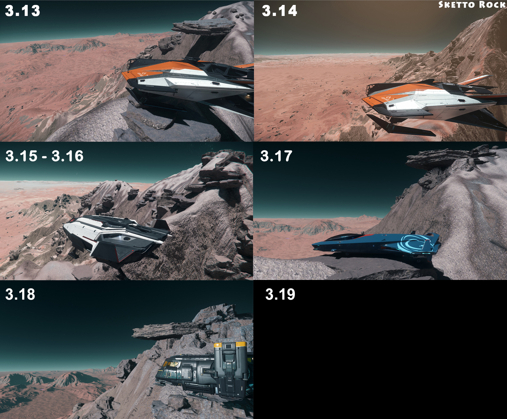 Sketto Rock / Planet Tech / Pyro! - Star Citizen Spectrum