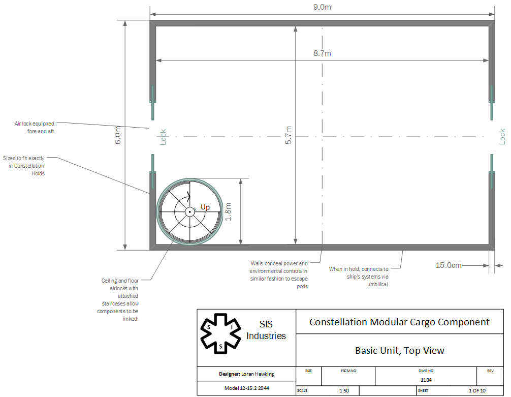 Constellation Cargo Module Concept - Star Citizen Spectrum