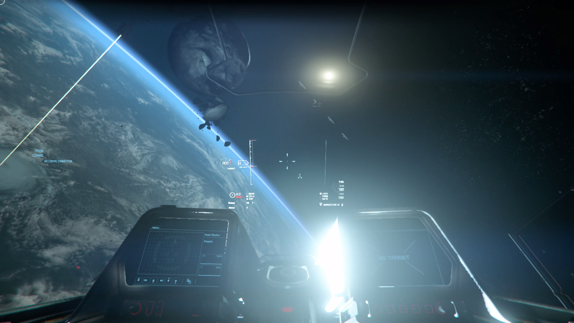 Gladius dashboard light reflection is too strong (finally the the ...