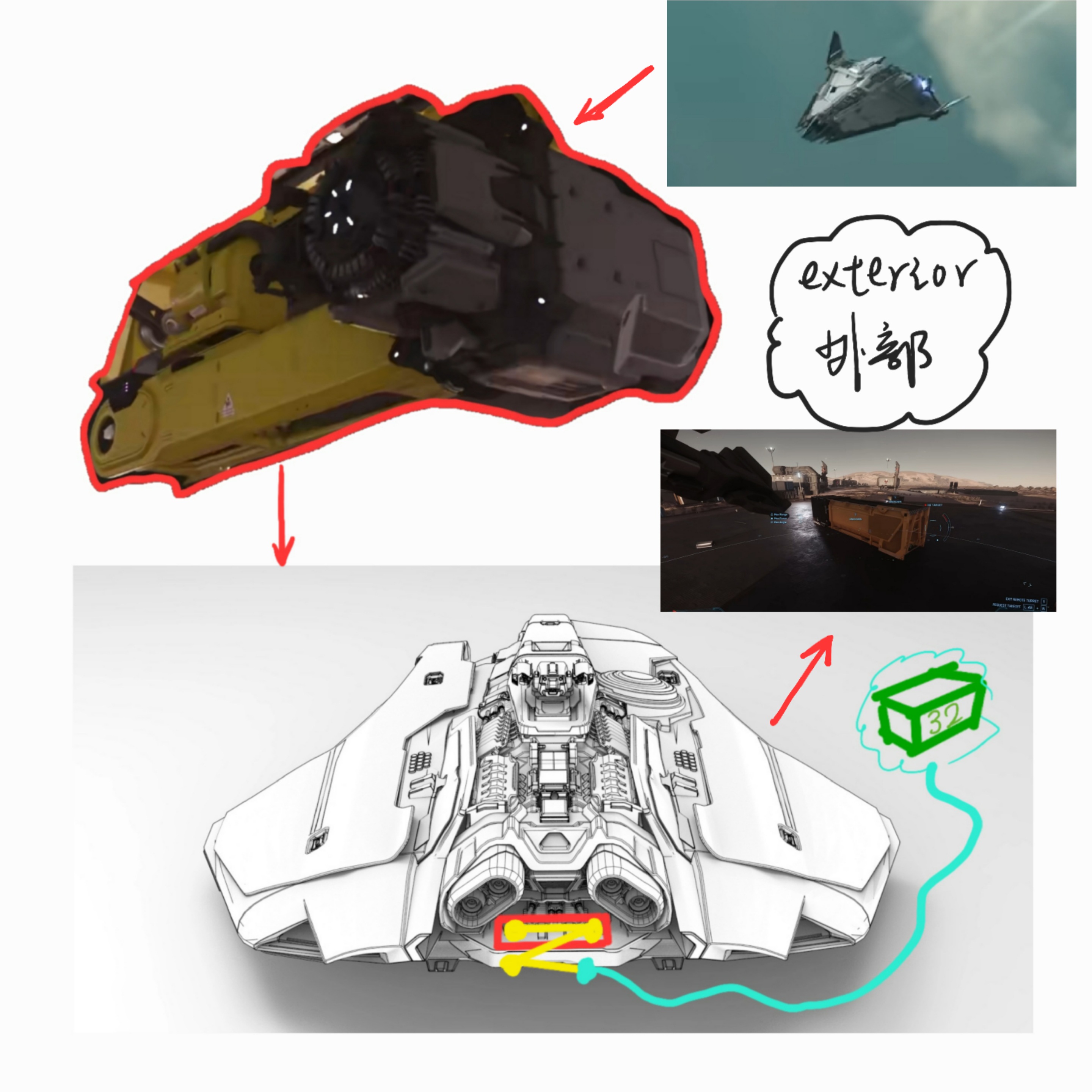 The MSR needed a collapsible tractor beam, and she had plenty of space ...