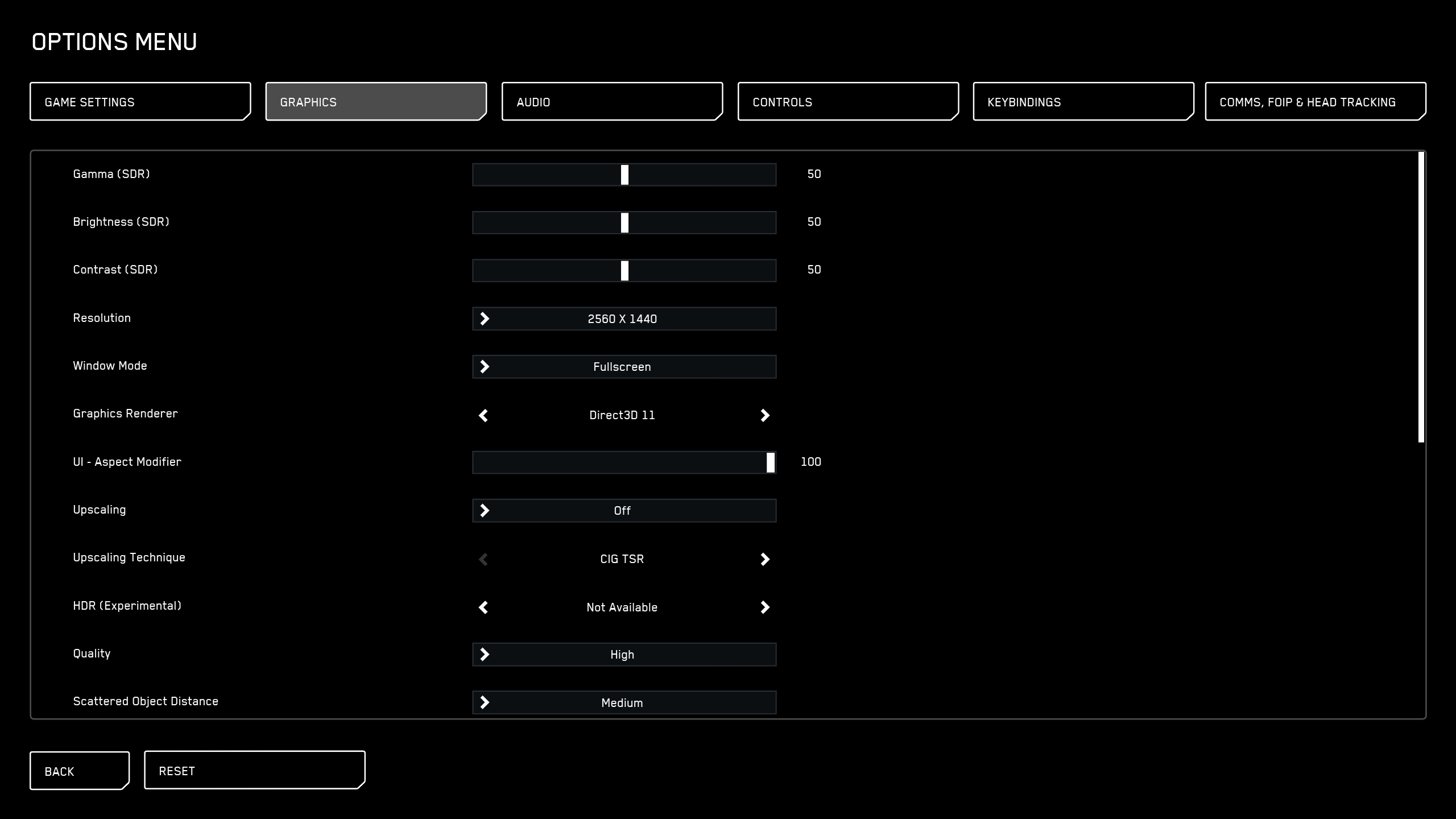 Upscaling and Upscaling Technique and how to use best - Star Citizen Spectrum