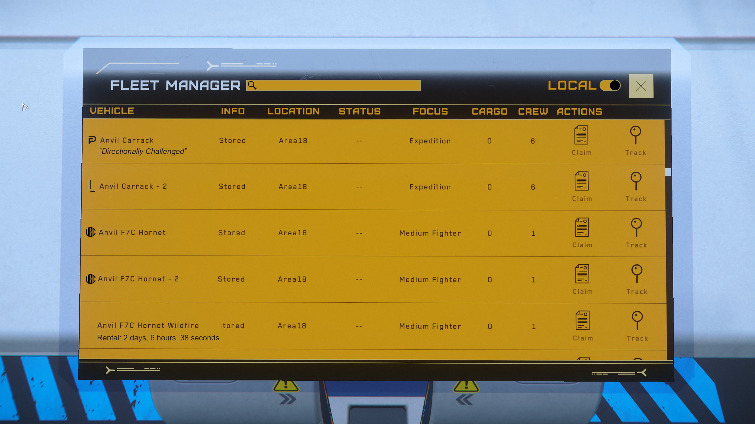 Proposal for improvements to the ASOP terminal! - Star Citizen Spectrum