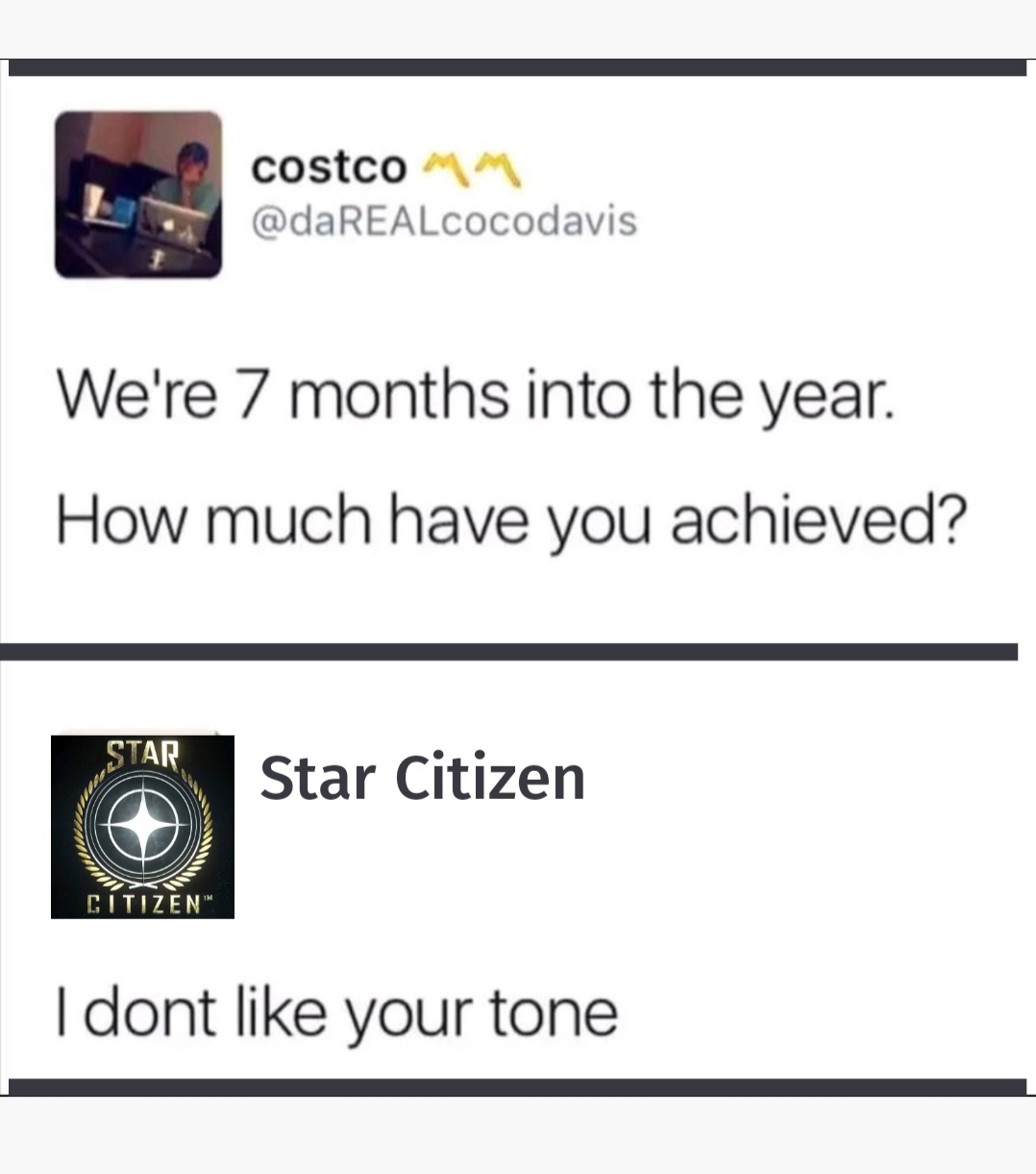 Meme of the day - Star Citizen Spectrum