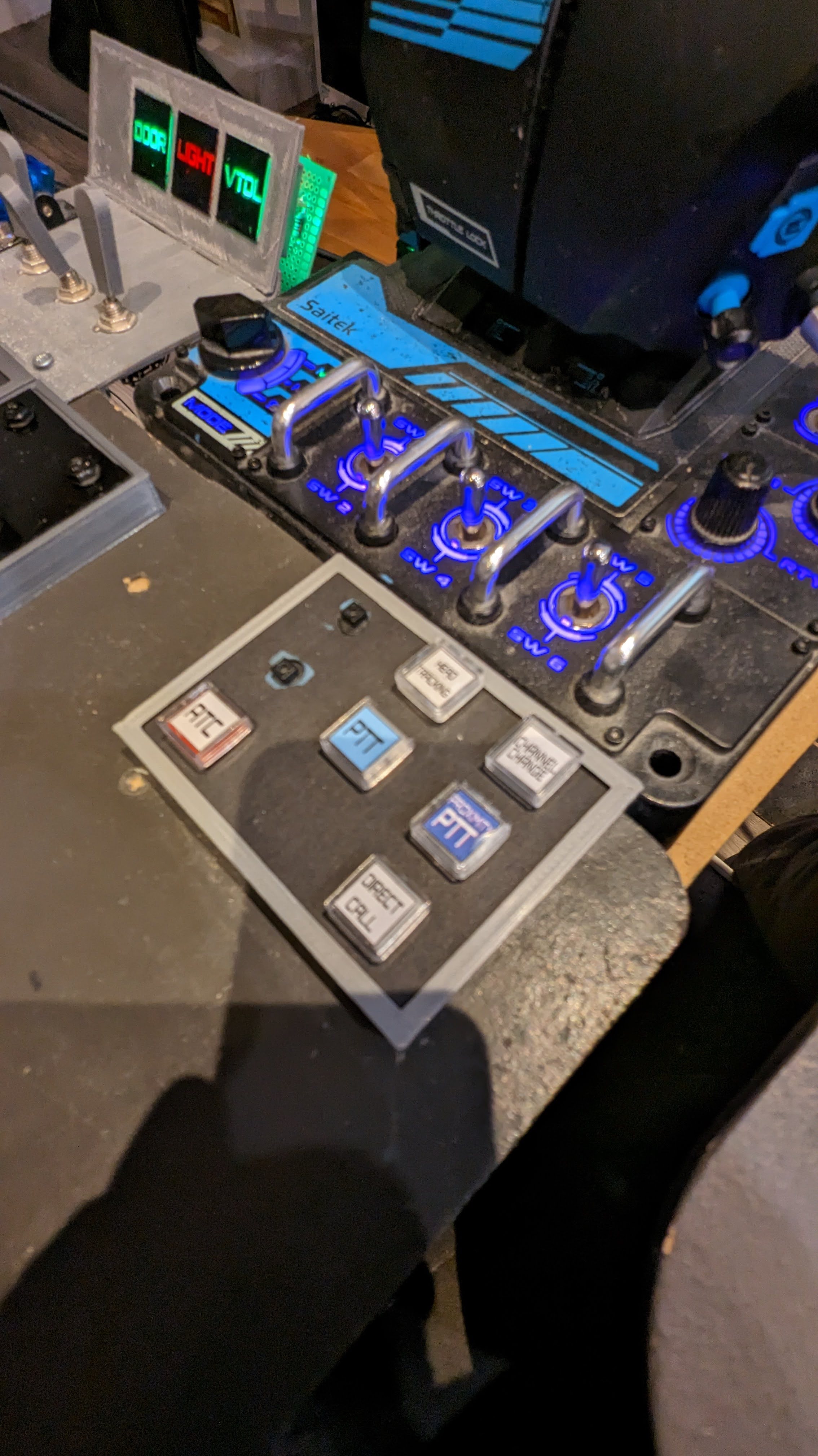 Home made playseat + button panel (Arduino base) - Star Citizen Spectrum