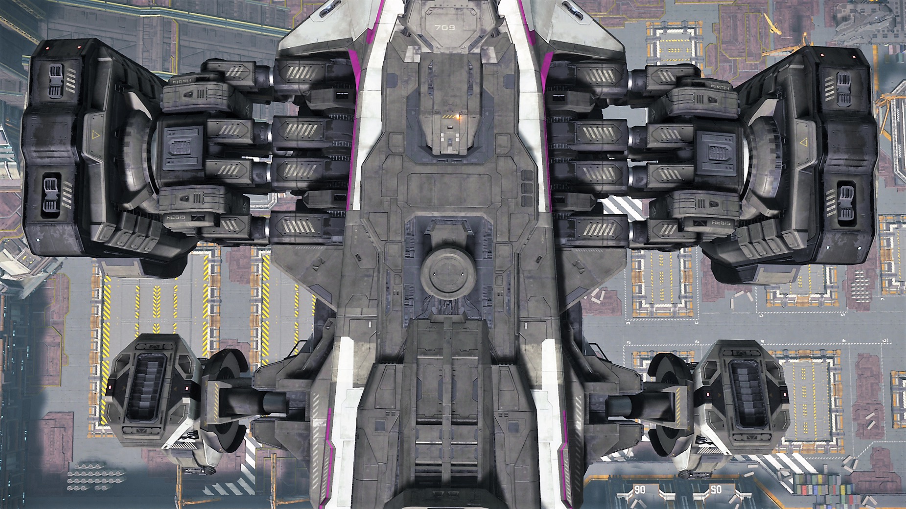 Aegis Reclaimer - in game screenshots - Star Citizen Spectrum