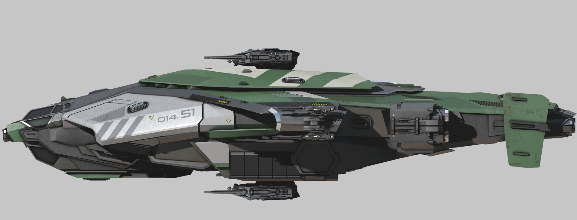 Anvil Paladin Interior Re-Design - Star Citizen Spectrum