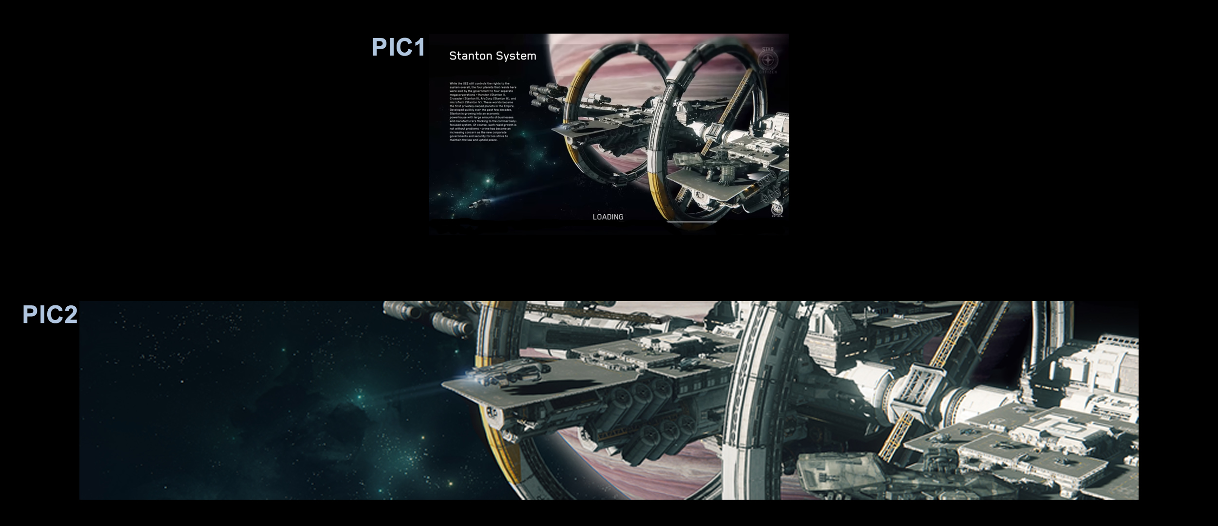 3 Monitor Loading Page Star Citizen Spectrum