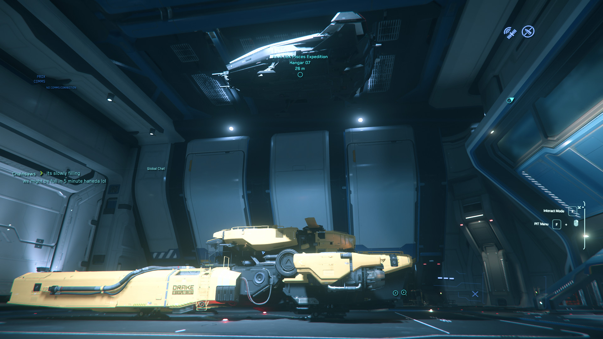 Vehicle spawning in air / hangar already full - Star Citizen Spectrum Vehicle spawning in air / hangar already full - Star Citizen Spectrum