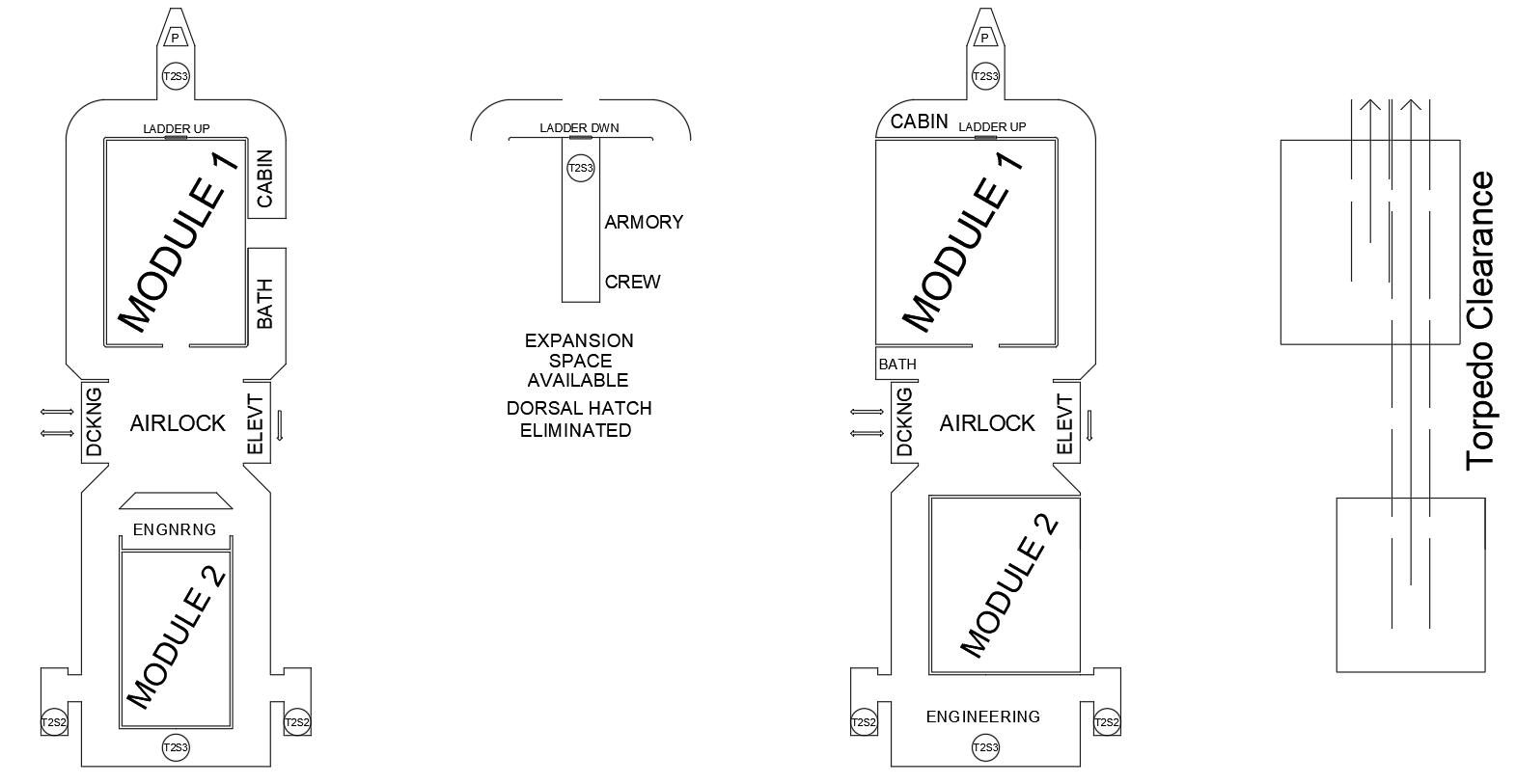 Retaliator Module Expansion Layout Proposal - Star Citizen Spectrum